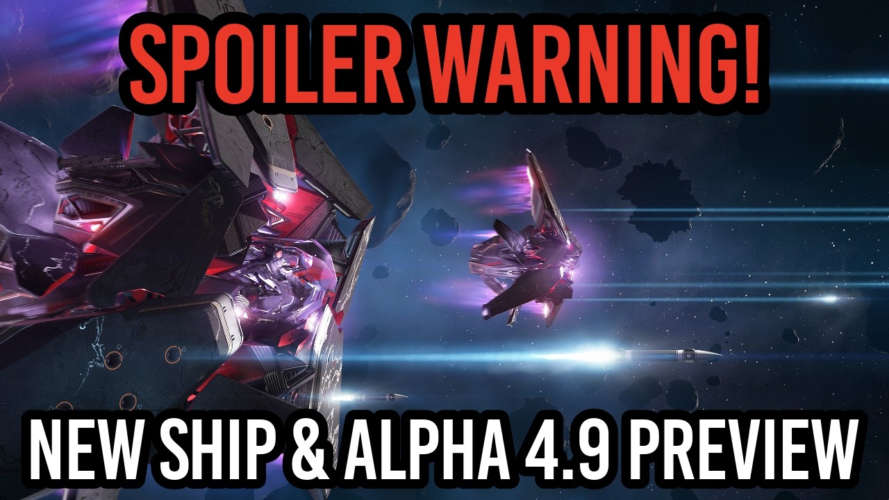 Star Citizen SPOILER WARNING - Alpha 4.9 Tech Preview & New Alien Ship ...