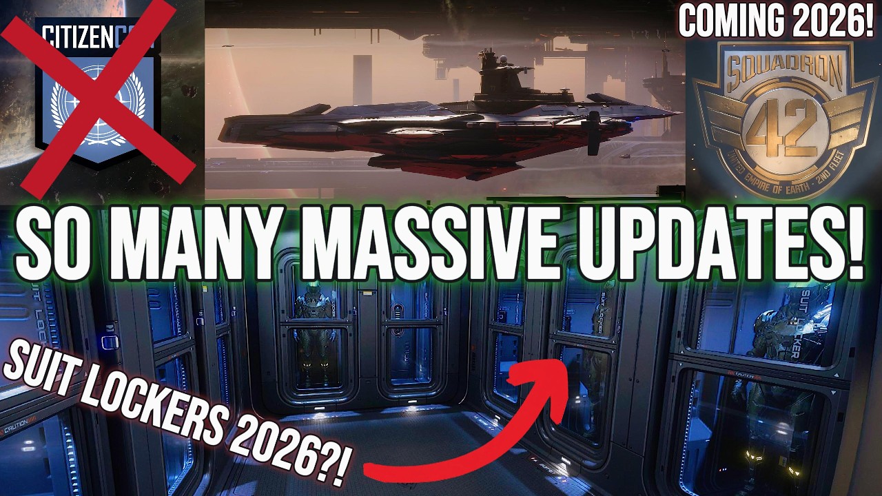 Star Citizen | MASSIVE Updates! Suit Lockers 2026?! STARWEAR SOON ...