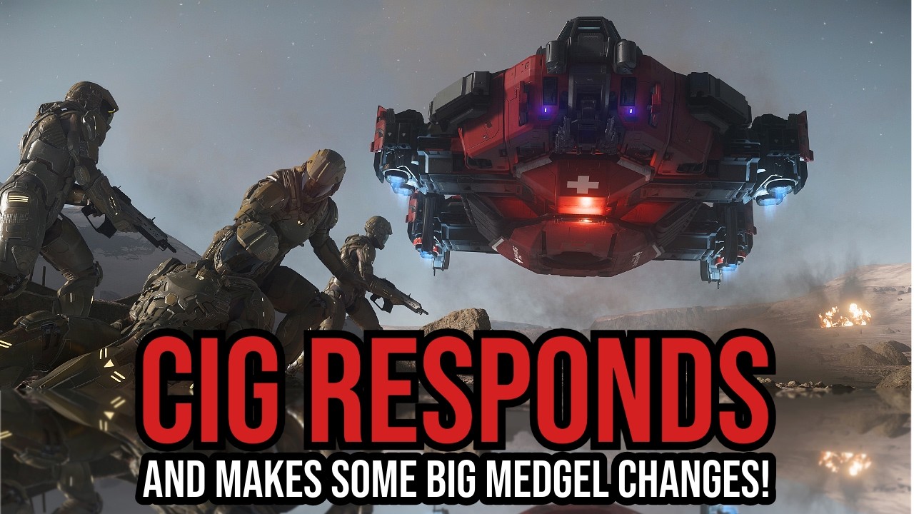 Star Citizen Devs Respond To MedGel Drama & Make BIG CHANGES! - bored ...