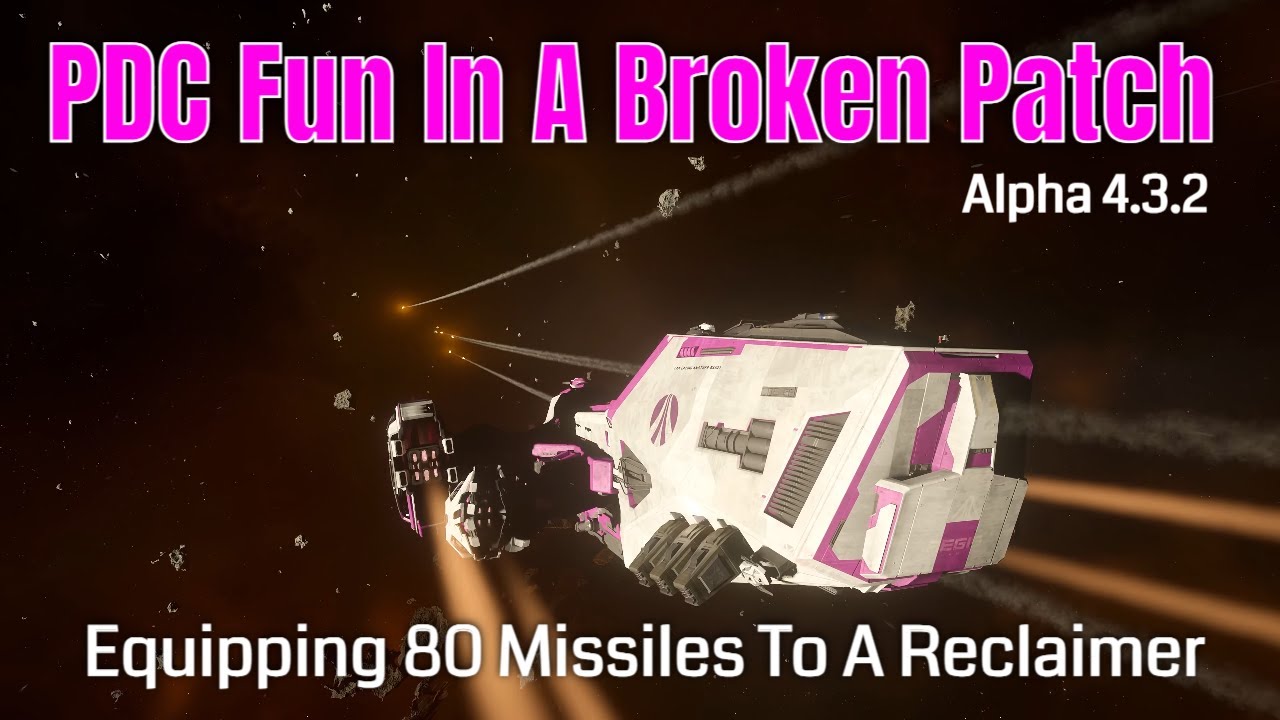 Having Some PDC Fun In A Broken Patch: Equipping 80 Missiles To The ...