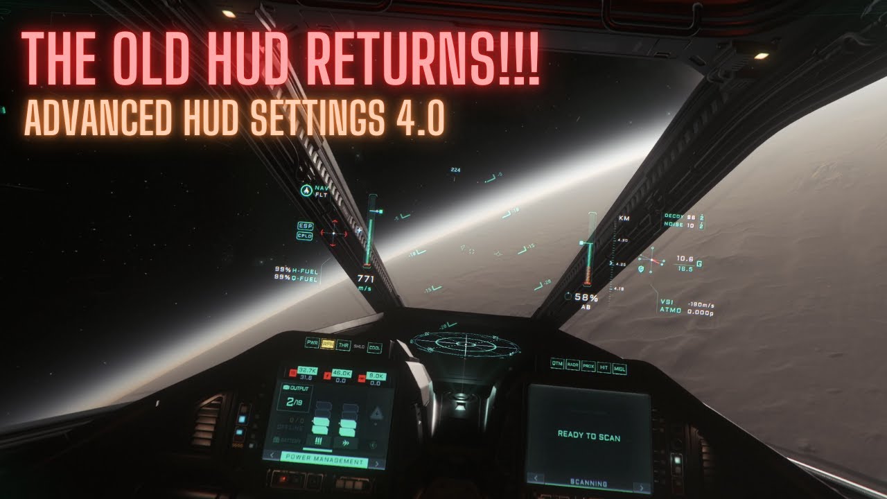Get the Old HUD back! How to turn on Advanced HUD - guide - StarZen