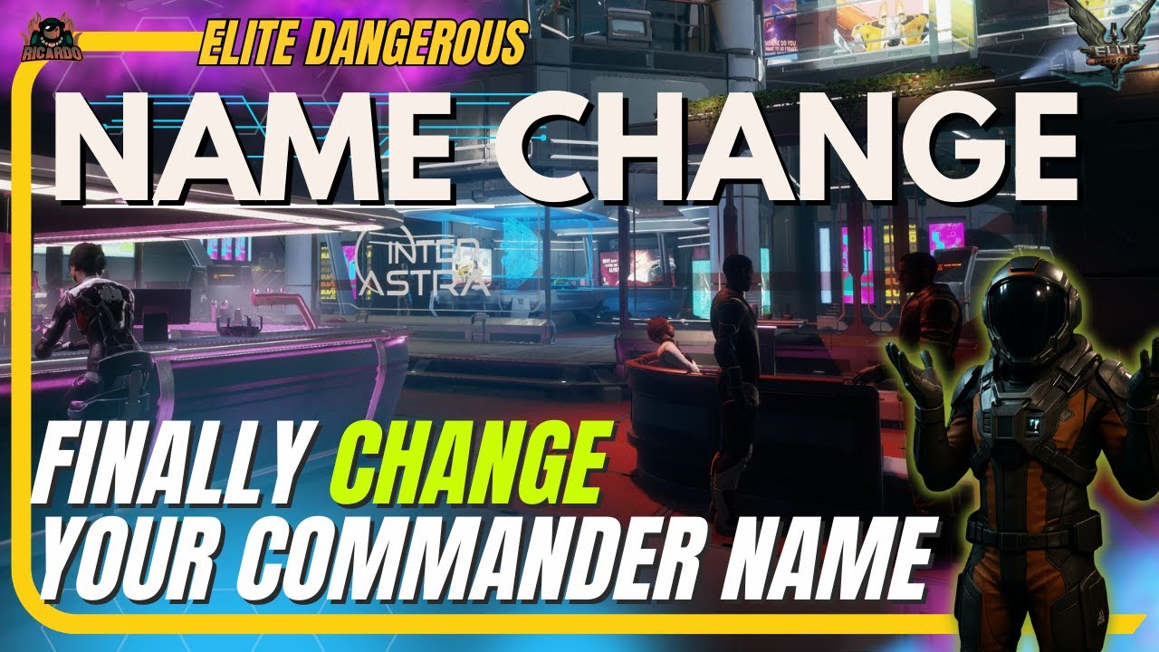 Change Your Commander Name in Elite Dangerous – Step by Step Tutorial! - gameplay - StarZen
