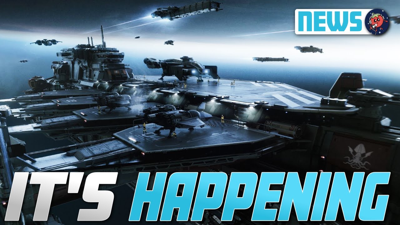 One of Star Citizen's Biggest Ships Has Entered Production | But Don't ...