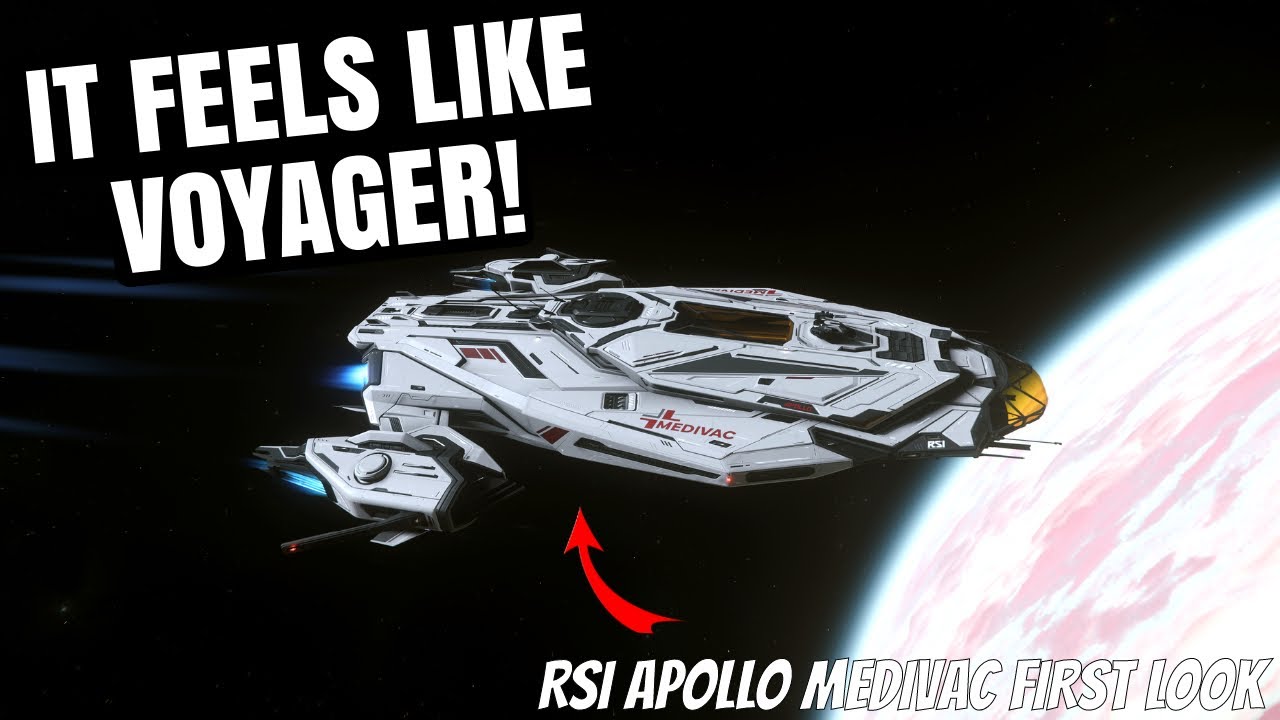The Star Trek Ship Has Arrived in Star Citizen – RSI Apollo Medivac ...