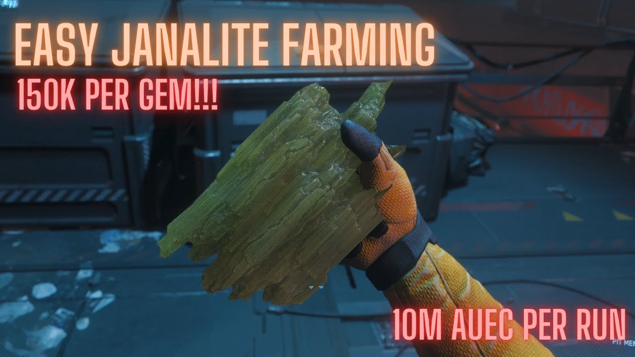Easy Janalite Farming! 150K per gem! - mining - StarZen
